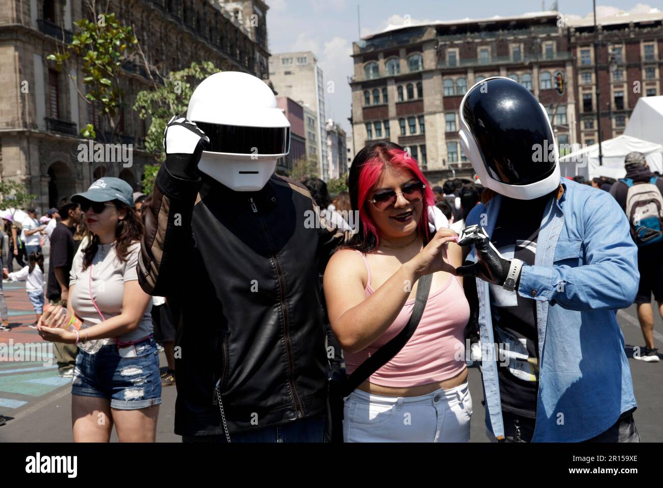 Daft punk fans hi-res stock photography and images - Alamy