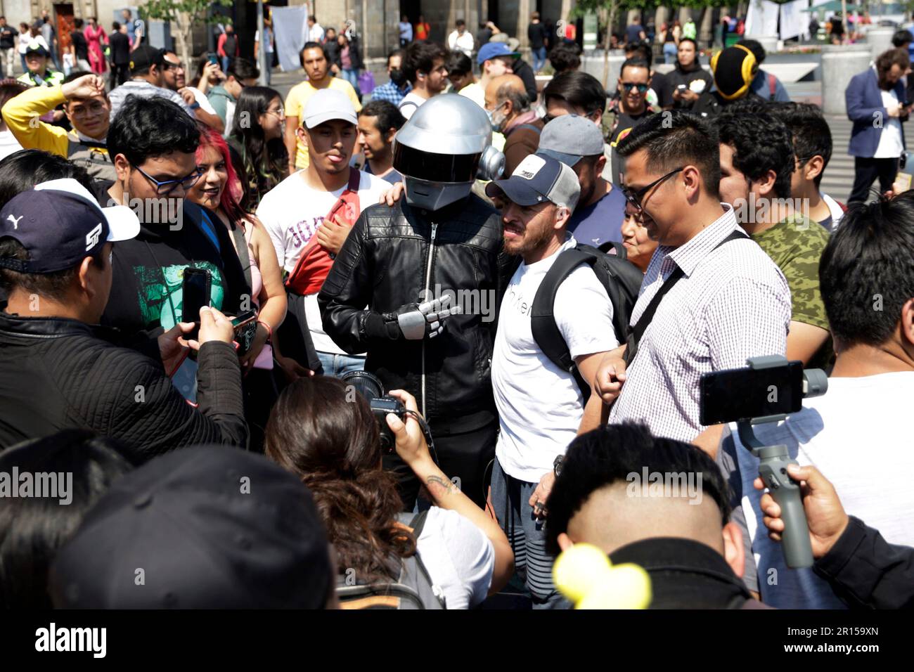 Daft punk fans hi-res stock photography and images - Alamy