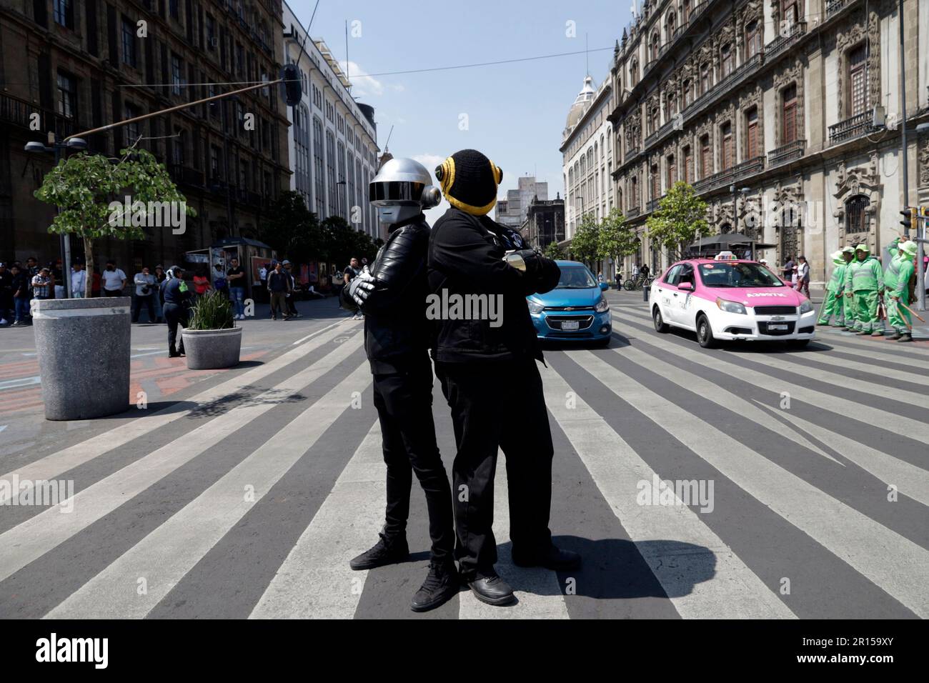 Daft punk fans hi-res stock photography and images - Alamy