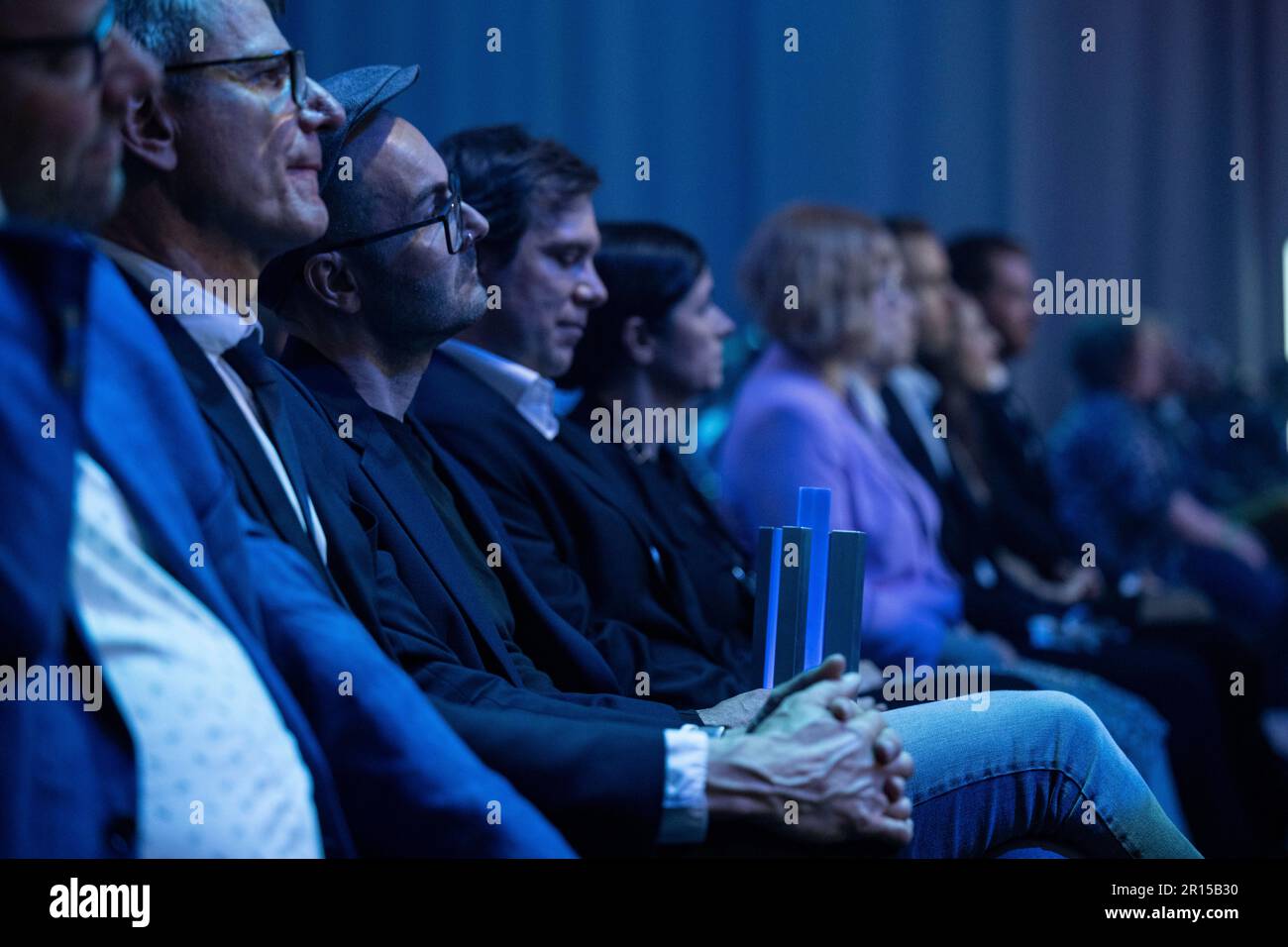Berlin, Germany. 11th May, 2023. Guests sit in the audience at the ...