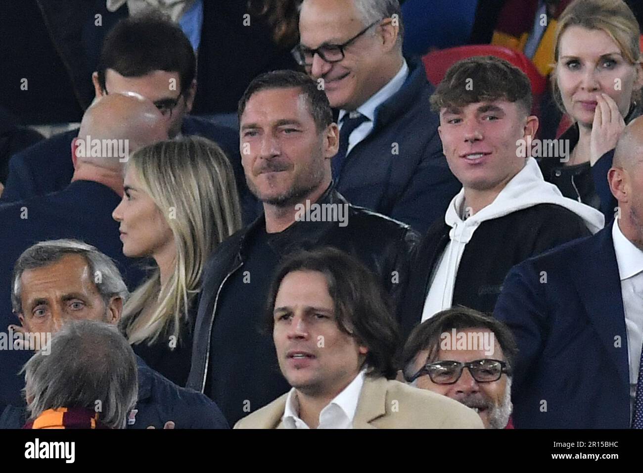 Rome, Lazio. 11th May, 2023. Former Roma player Francesco Totti with ...