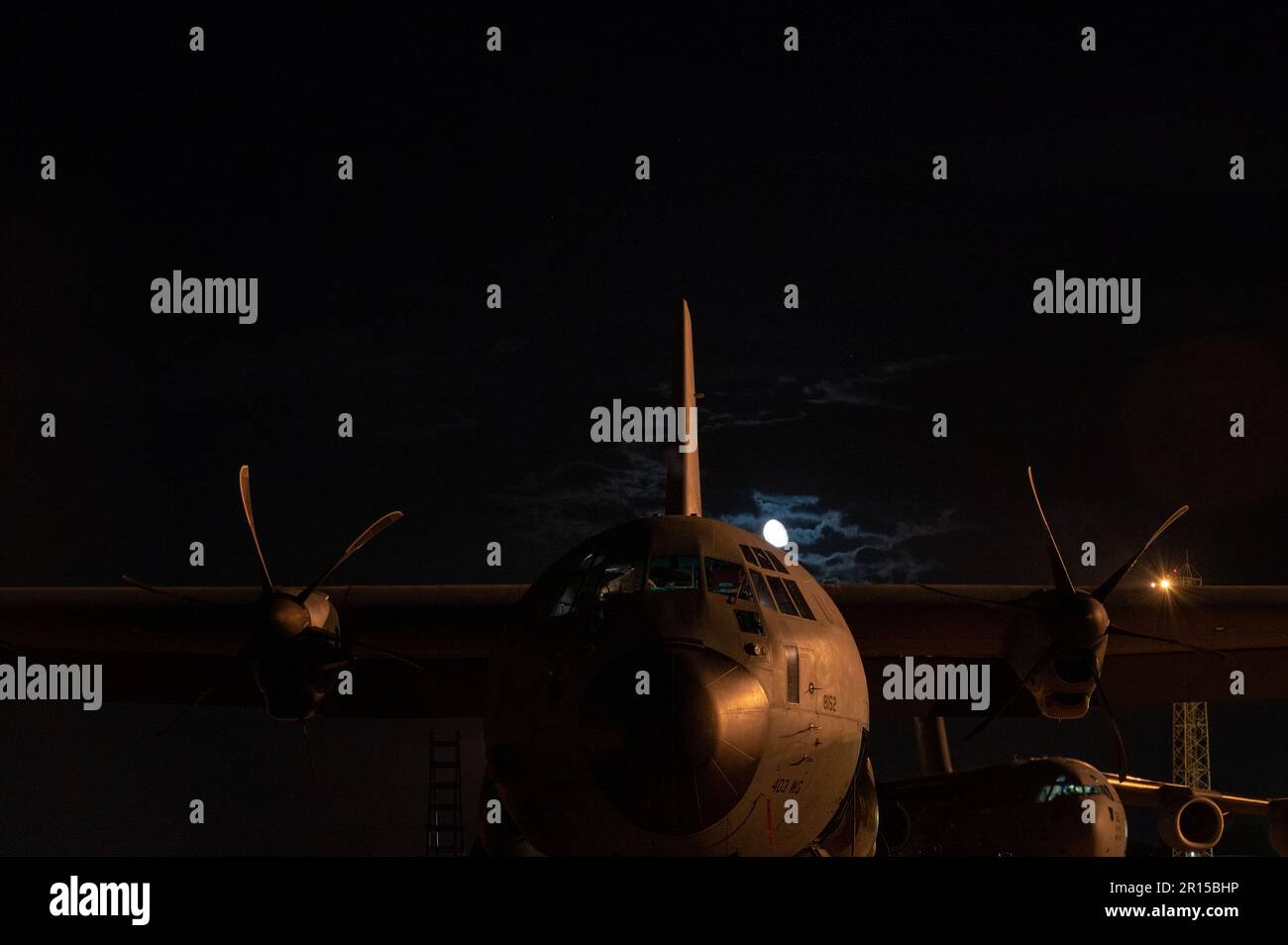 A C-130J assigned to the 815th Airlift Squadron at Keesler Air Force ...