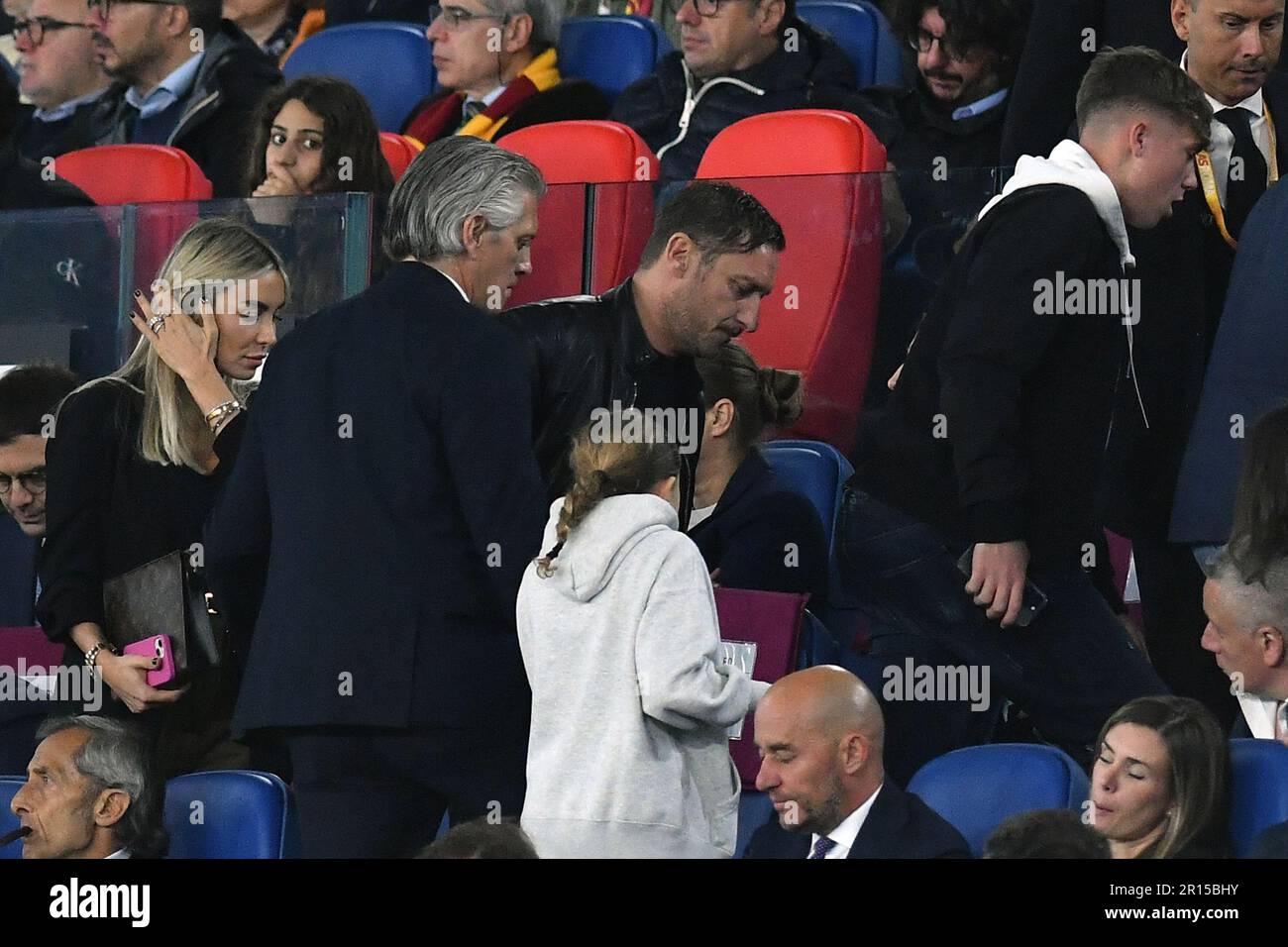 Rome, Lazio. 11th May, 2023. Former Roma player Francesco Totti with ...