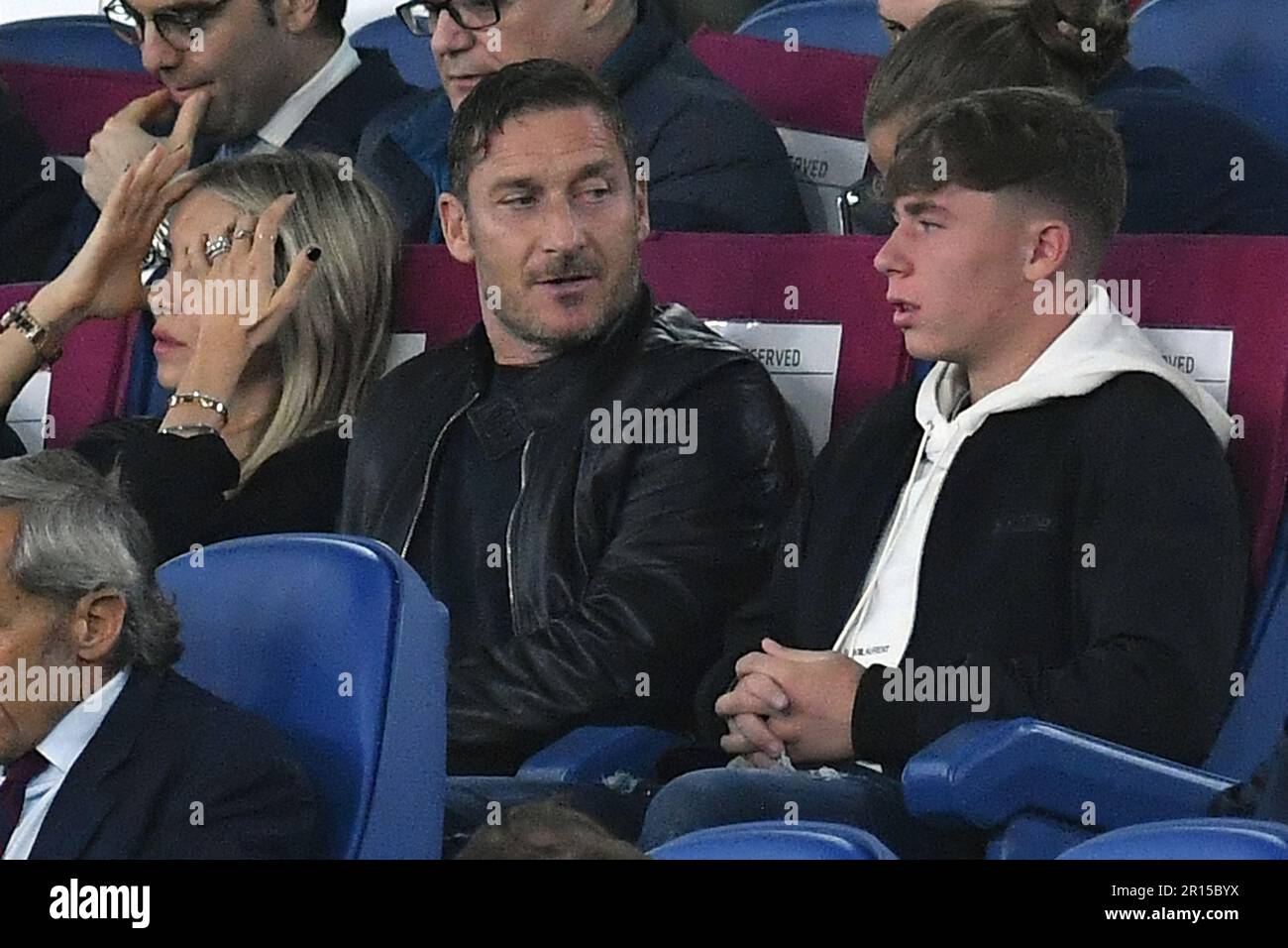 Rome, Lazio. 11th May, 2023. Former Roma player Francesco Totti with ...