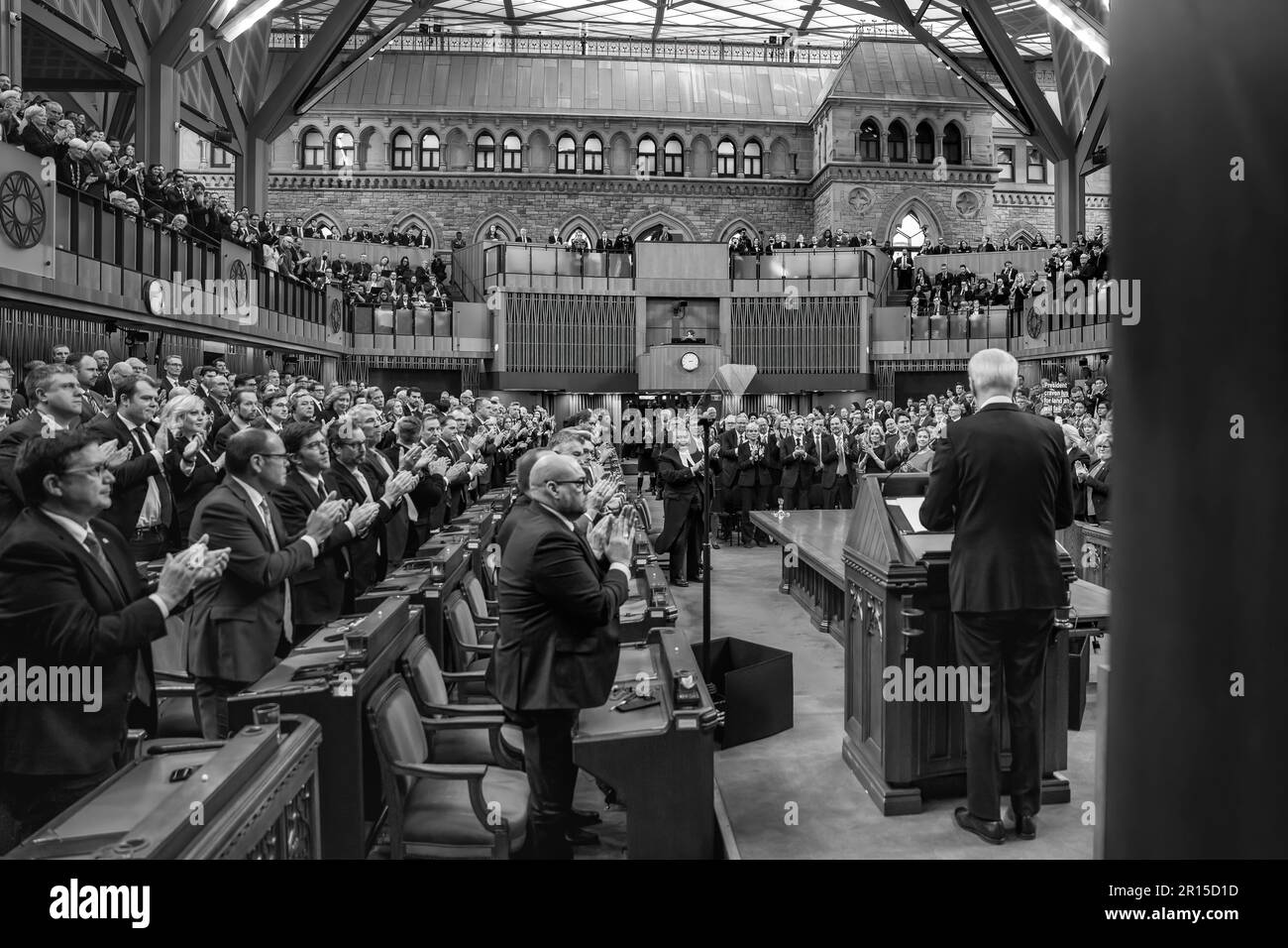 President Joe Biden addresses a joint session of Parliament, Friday ...