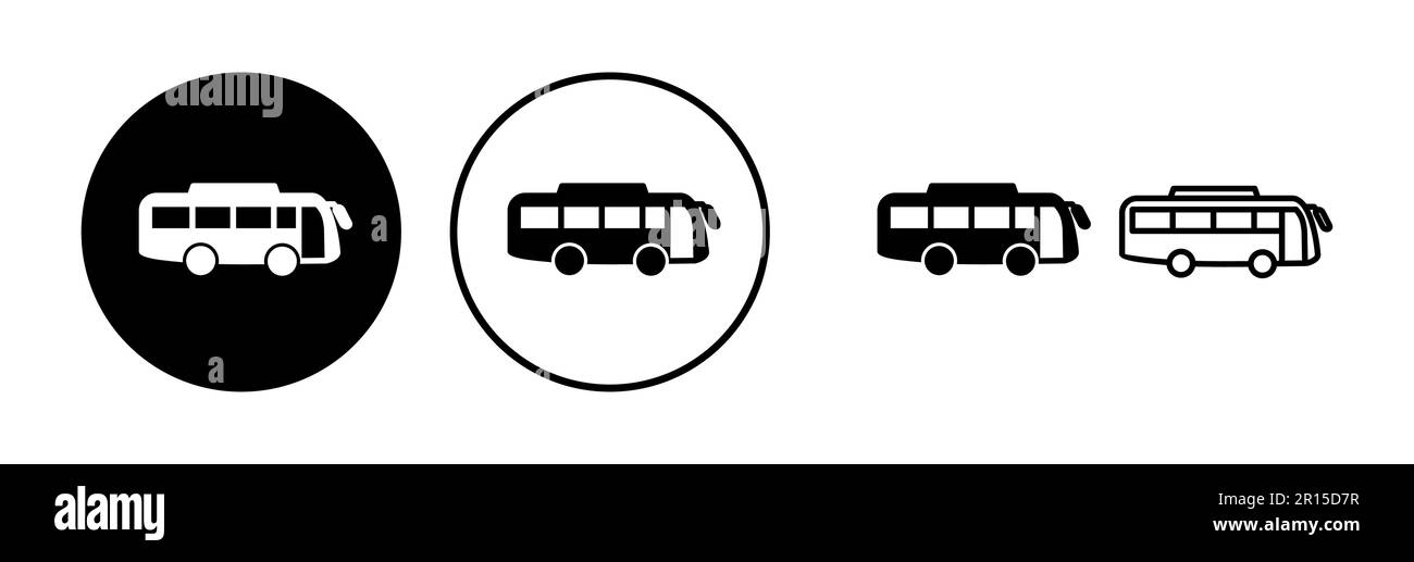 Bus icon vector. bus vector icon Stock Vector Image & Art - Alamy