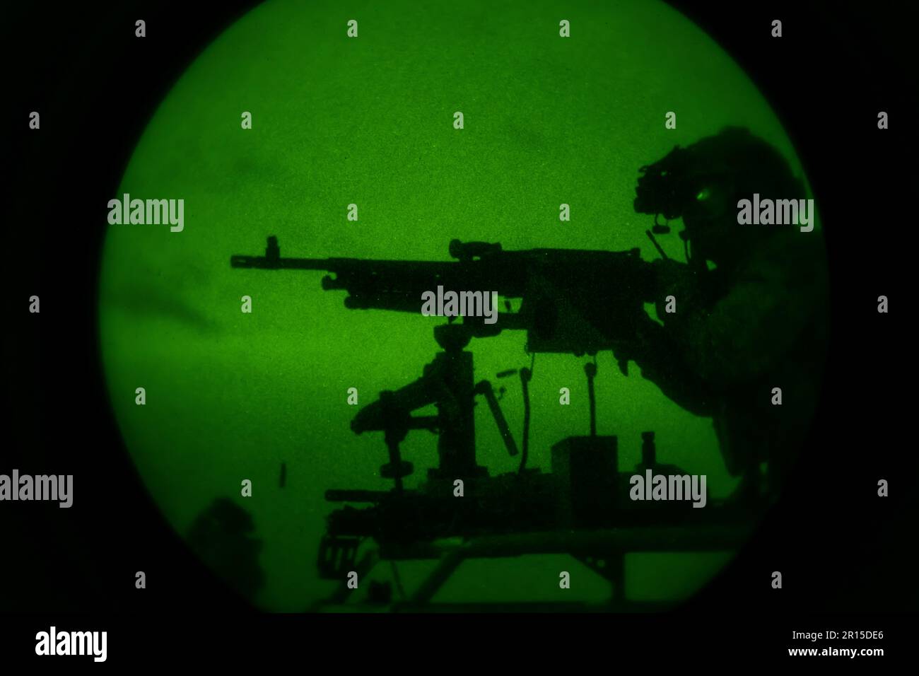 Special warfare tactical air control party airmen with the 124th Air ...