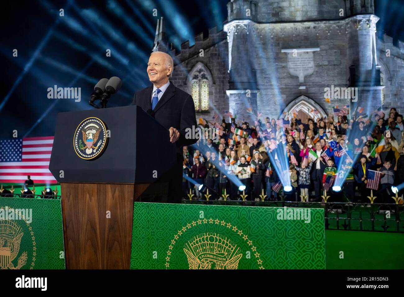 President Joe Biden delivers remarks at St. Muredach’s Cathedral ...
