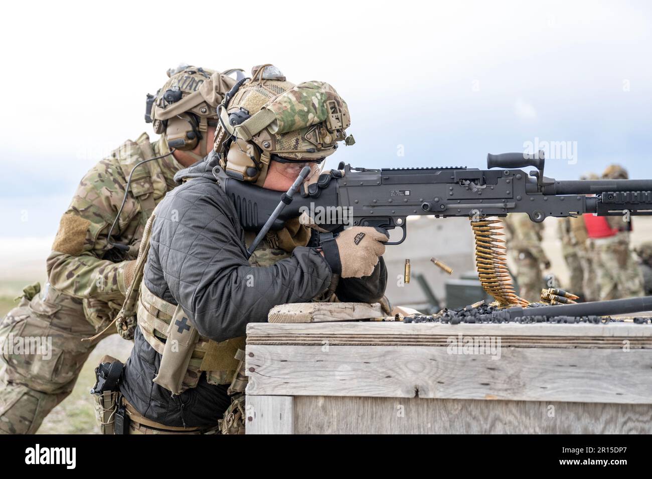 Special warfare tactical air control party airmen with the 124th Air ...