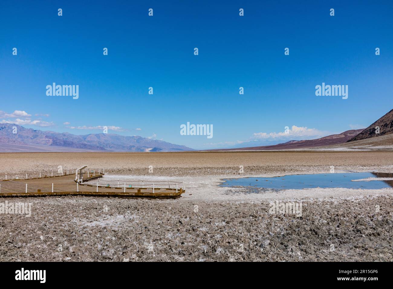Badwater Basin is an endorheic basin in Death Valley National Park ...