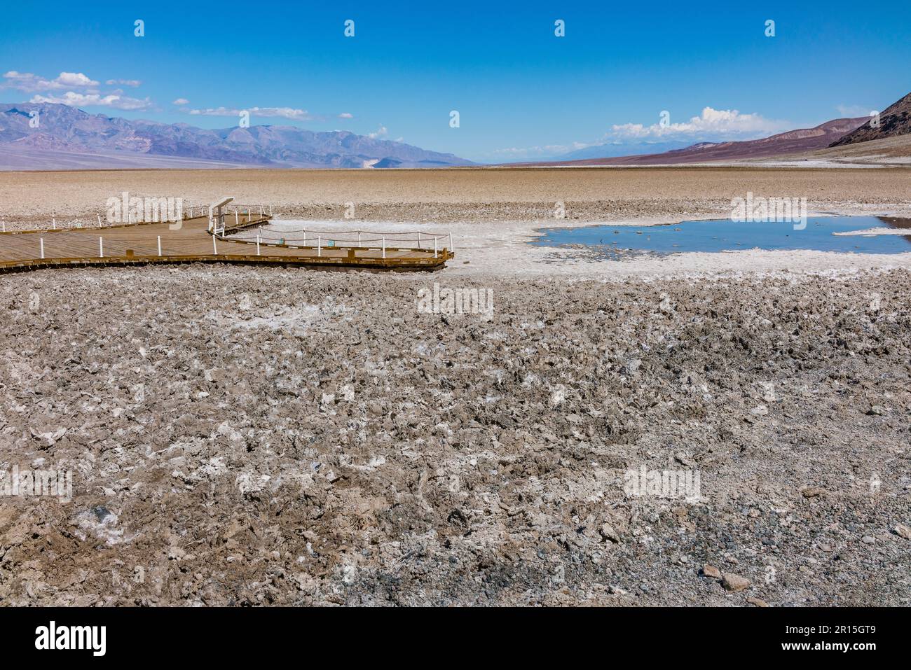 Badwater Basin is an endorheic basin in Death Valley National Park ...