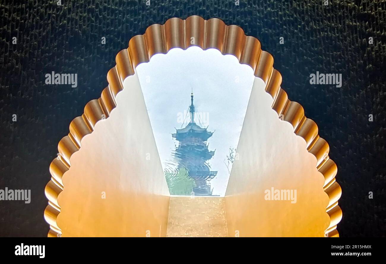 SHANGHAI, CHINA - MAY 11, 2023 - A panoramic view of the underground ...