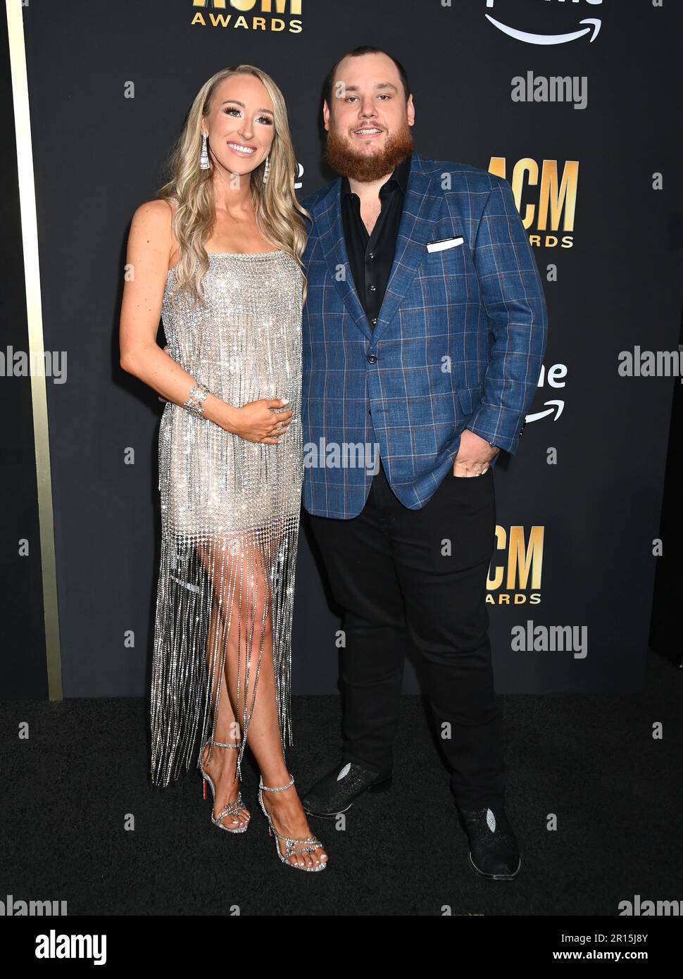 Frisco, USA. 11th May, 2023. Luke Combs and Nicole Combs arriving at ...