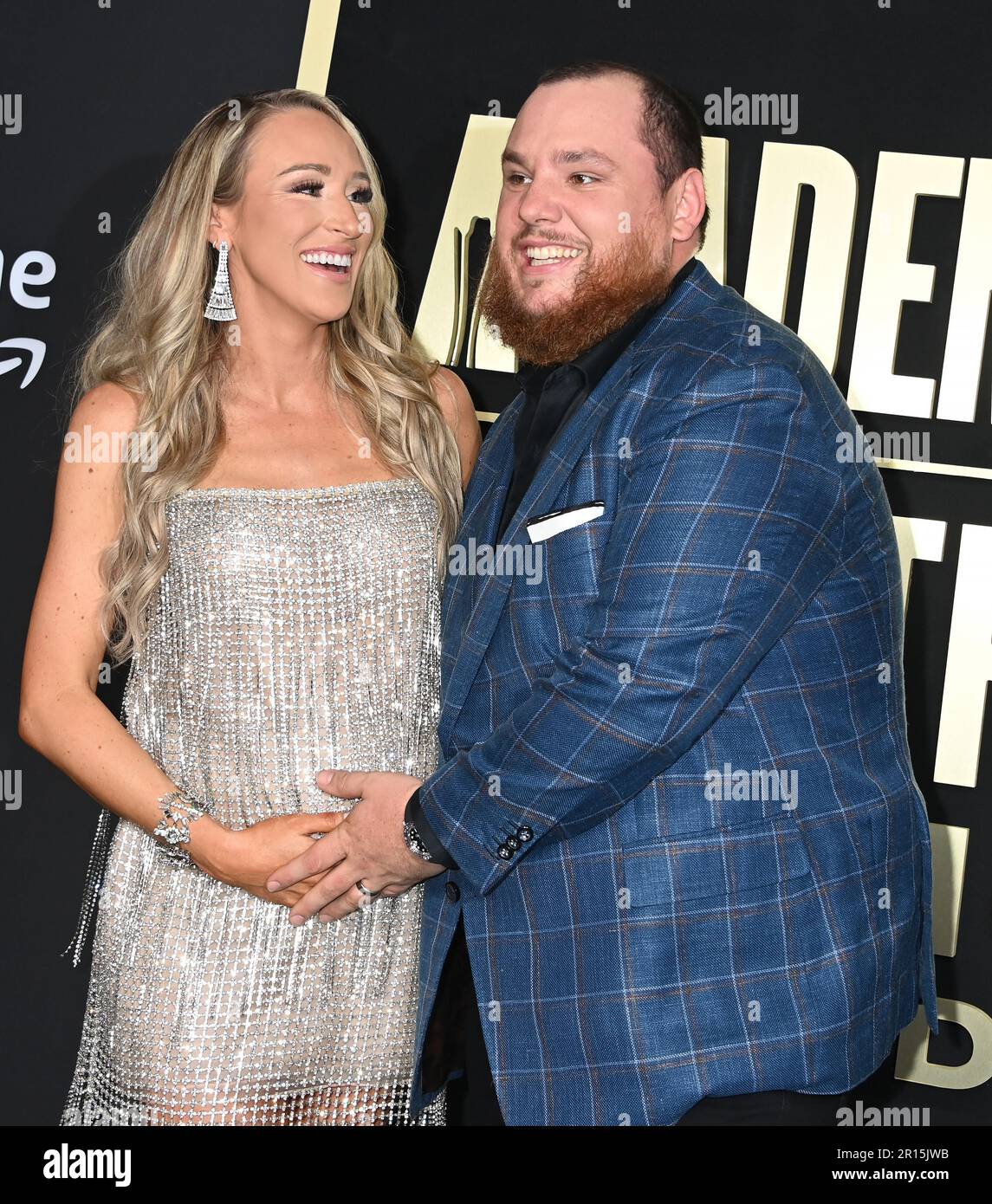 Frisco, USA. 11th May, 2023. Luke Combs and Nicole Combs arriving at ...