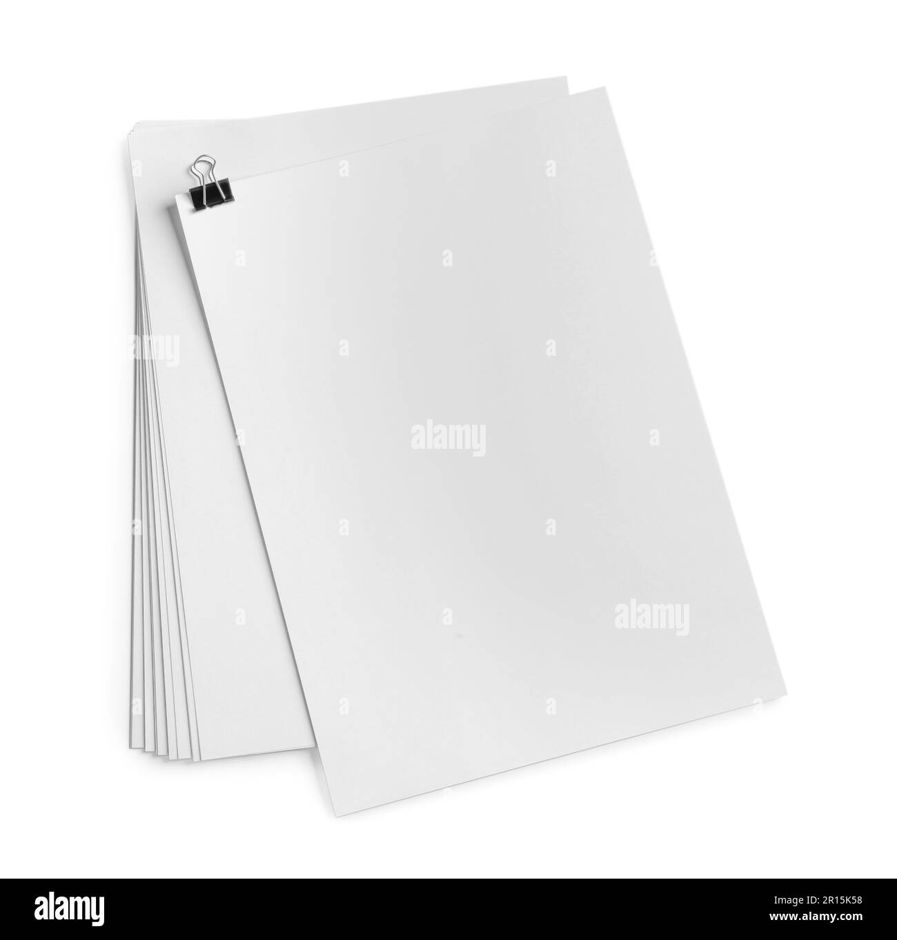 Plain paper sheets Black and White Stock Photos & Images - Alamy