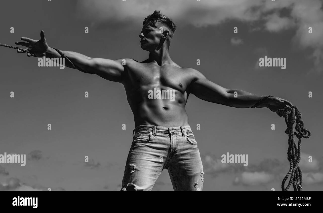 Power men arm. Helping arm of a friends, teamwork. Rescue, help gesture ...