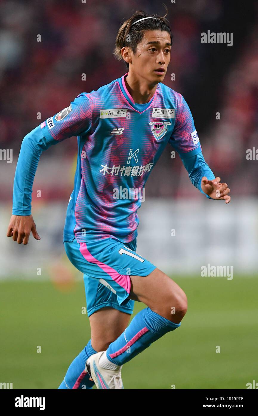Saitama, Japan. 10th May, 2023. Jun Nishikawa of Sagan Tosu during the ...