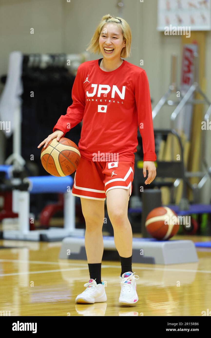 Tokyo, Japan. 11th May, 2023. Saori Miyazaki (JPN) Basketball : Japan Women's team training ...