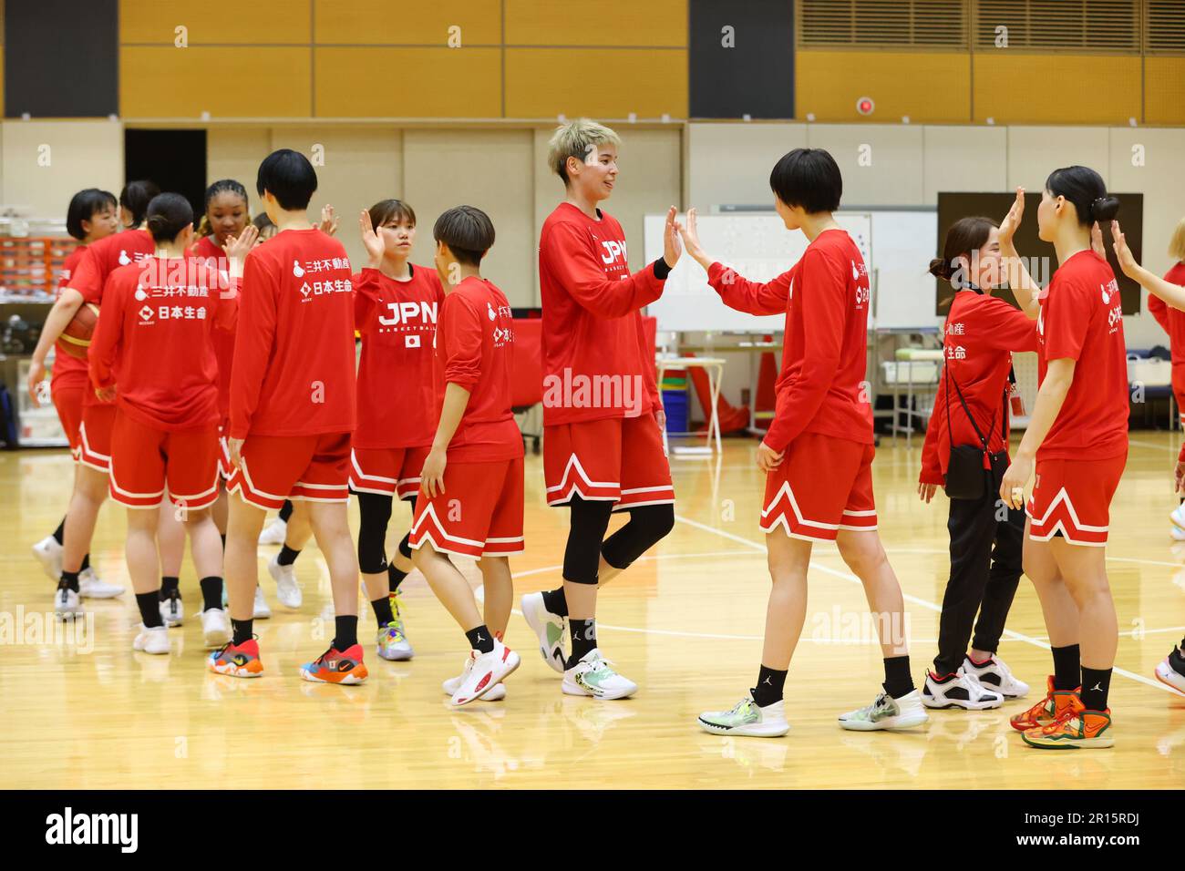 Tokyo, Japan. 11th May, 2023. Japan Women's team group Basketball ...