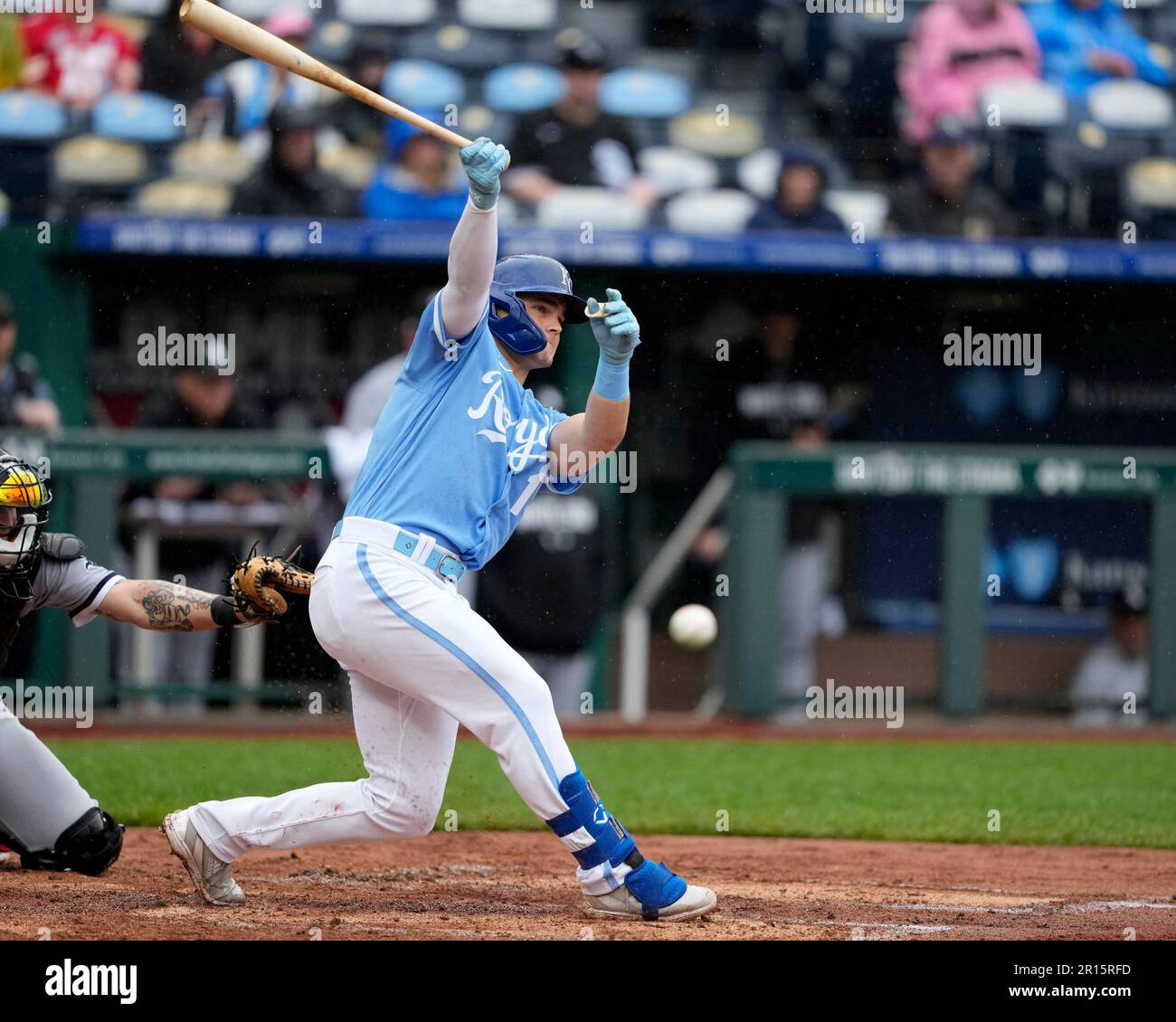 Kansas City, US, MAY 11, 2023: Kansas City Royals second baseman ...
