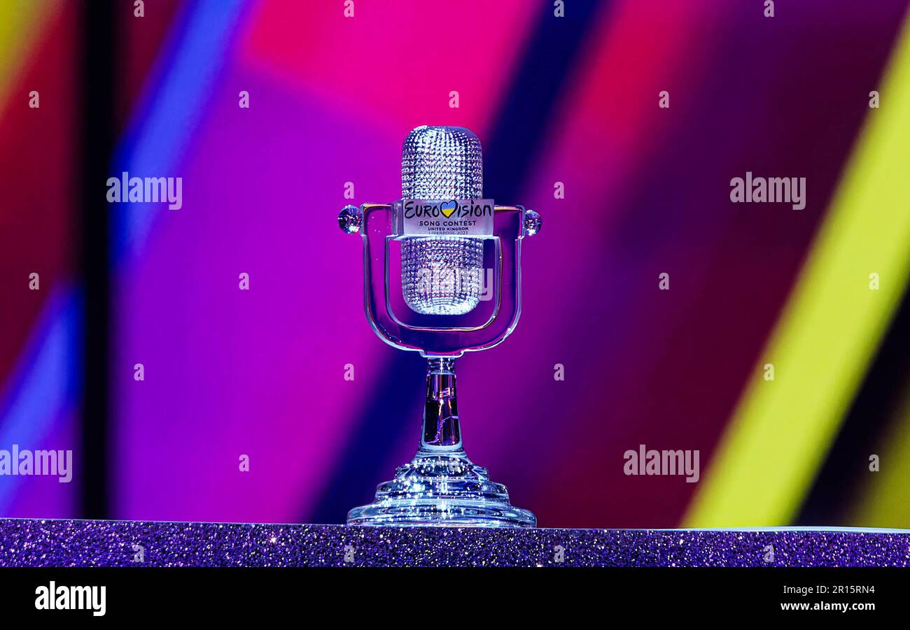 Ukraine eurovision 2022 trophy hi-res stock photography and images - Alamy