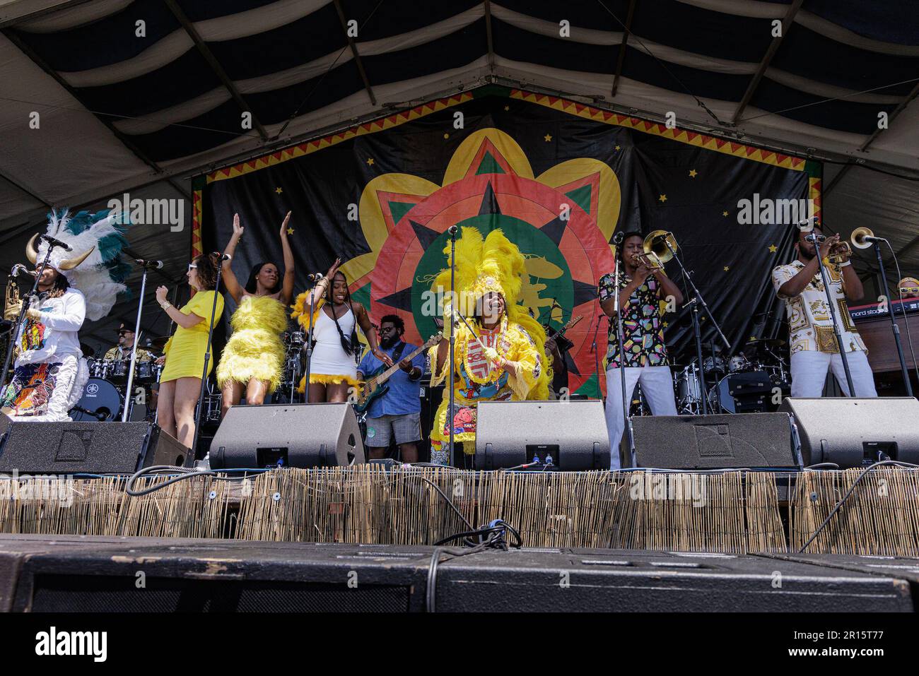 New Or Leans, United States. 30th Apr, 2023. Cha Wa Performs On The ...