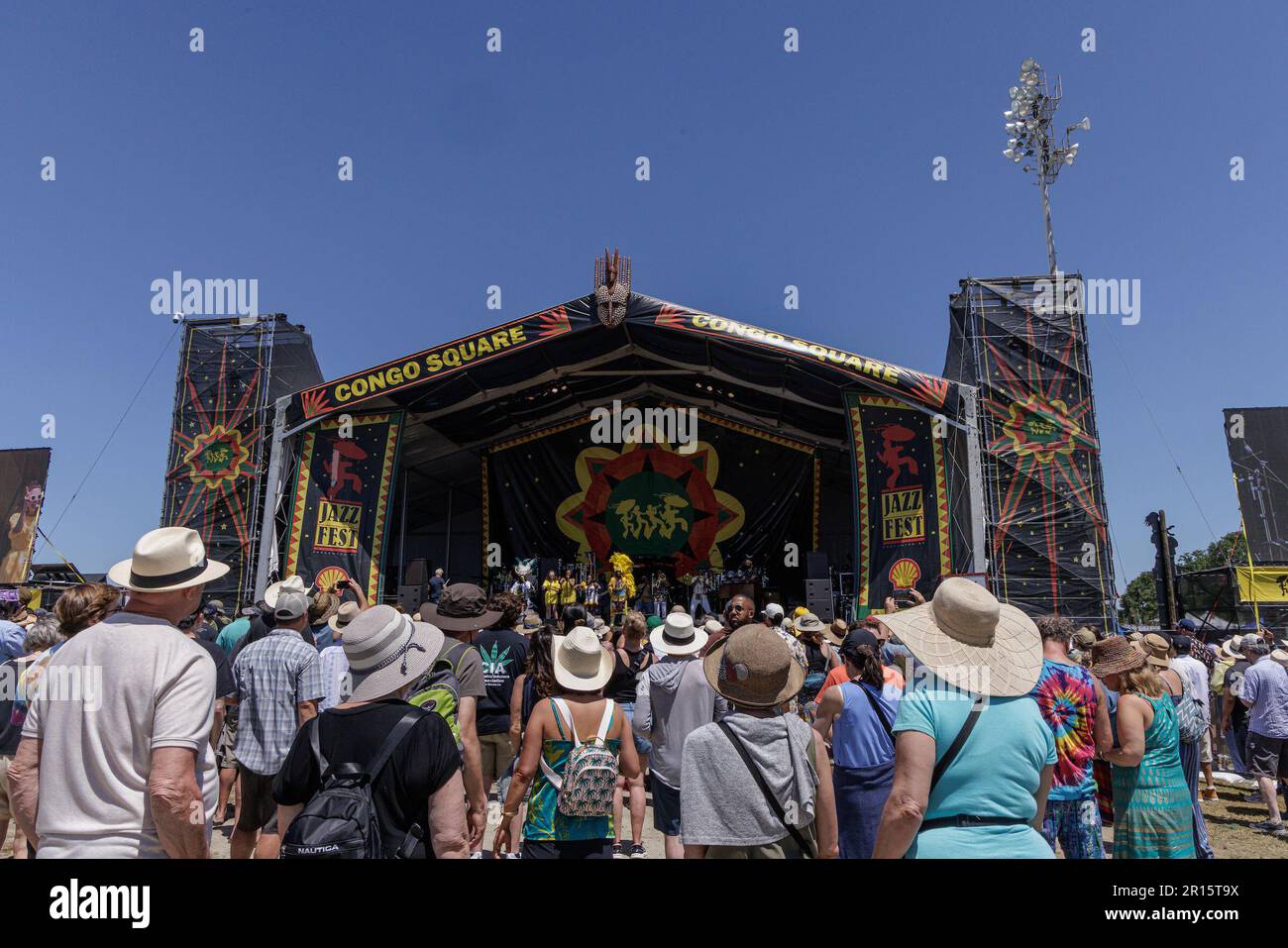 New Or Leans, United States. 30th Apr, 2023. Cha Wa Performs On The ...