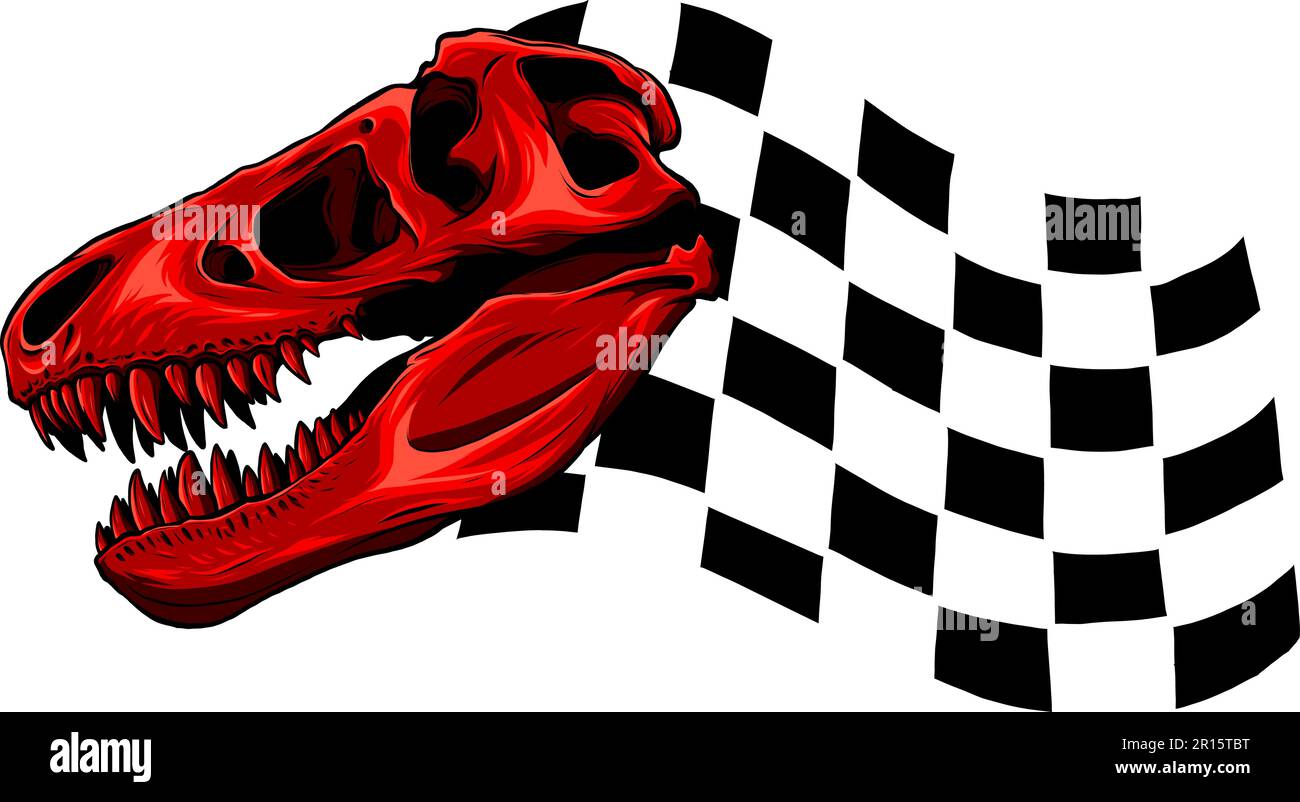 Dinosaur Skull Drawing Of T Rex Skull Illustration For T Shirt Humor Print Terranosaurus Rex