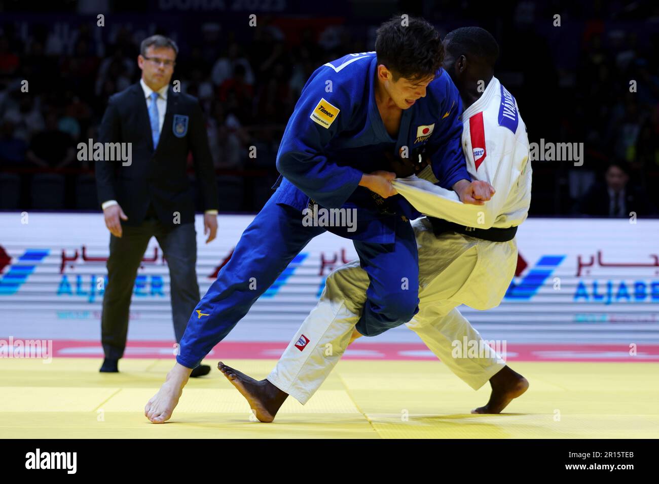 Ali Bin Hamad Al Attiyah Arena, Doha, Qatar. 11th May, 2023. (L-R ...
