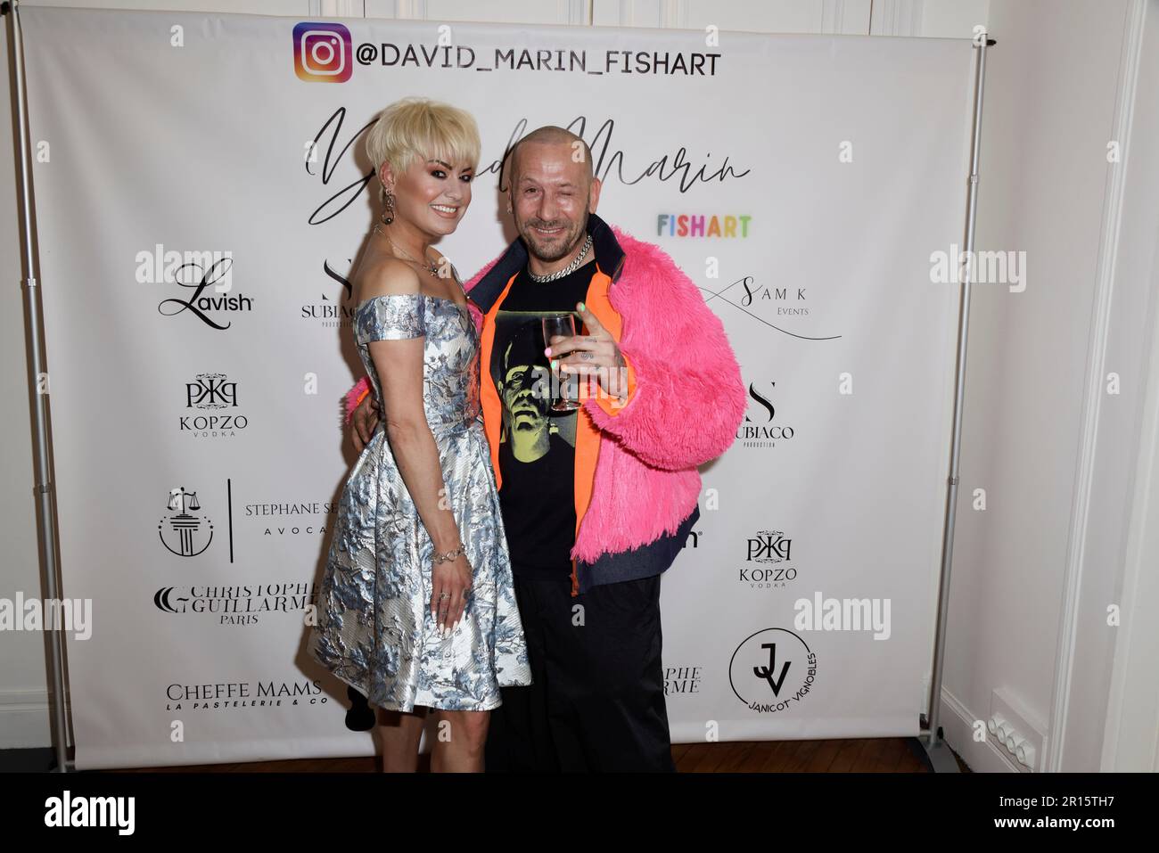 Paris, France. 11th May, 2023. Katrina Patchett and David Marin attend ...