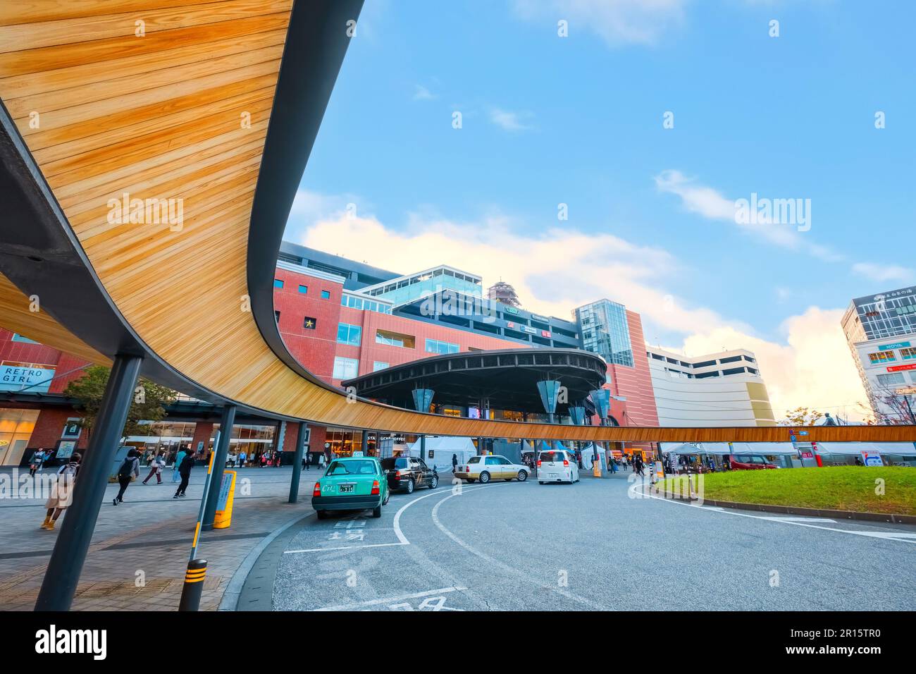 Oita, Japan - Nov 26 2022: Oita Station is a major station in the ...