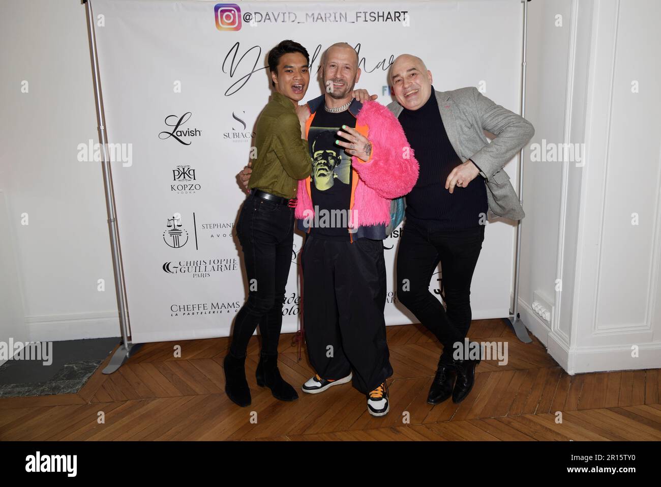 Paris, France. 11th May, 2023. Jeremy Bellet, David Marin and ...
