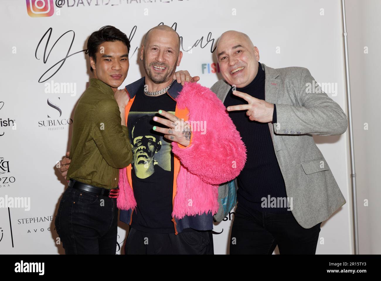 Paris, France. 11th May, 2023. Jeremy Bellet, David Marin and ...