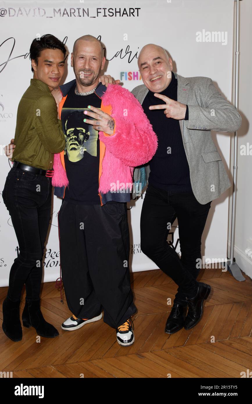 Paris, France. 11th May, 2023. Jeremy Bellet, David Marin and ...