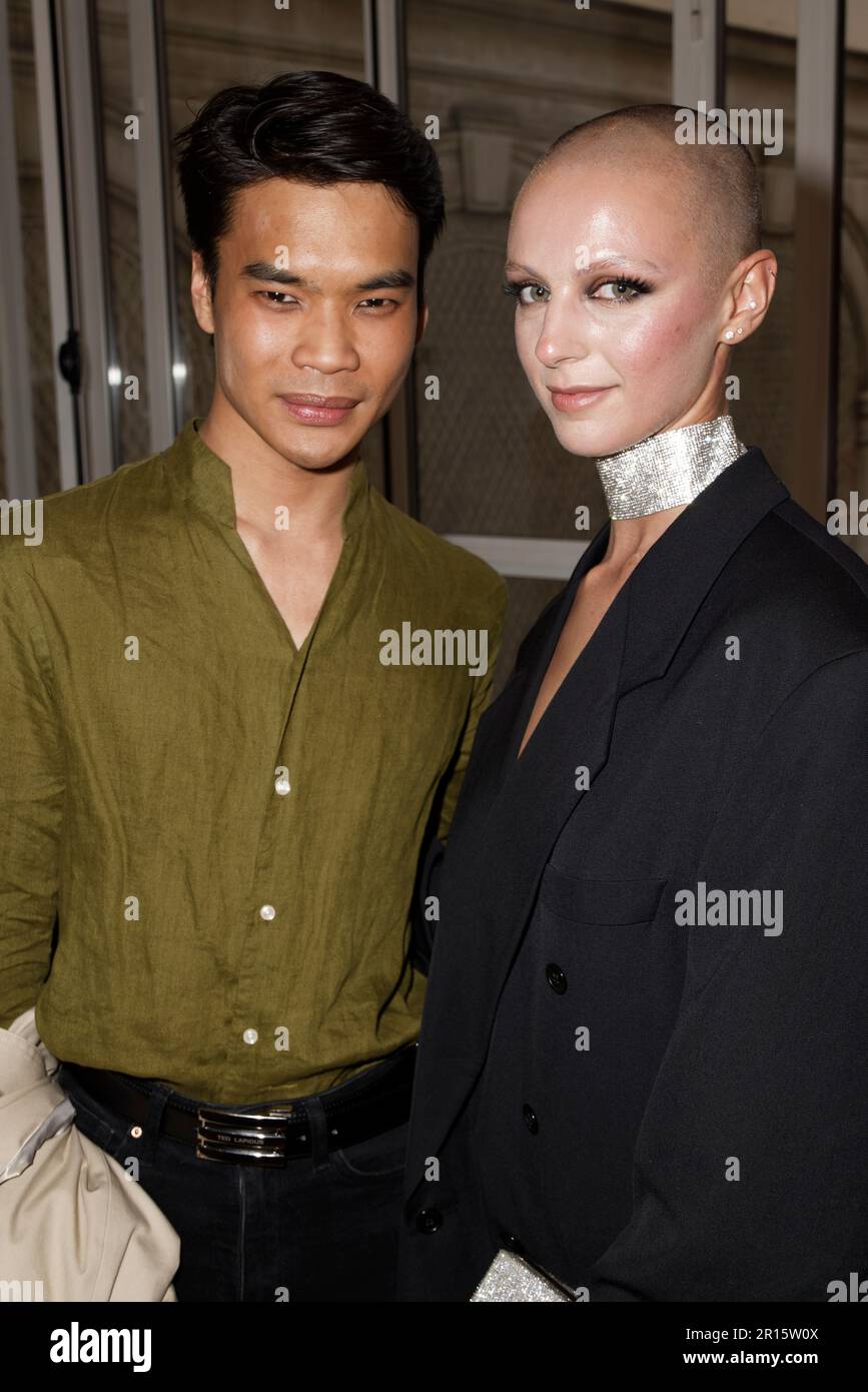 Paris, France. 11th May, 2023. Jeremy Bellet and Joy attend at the ...