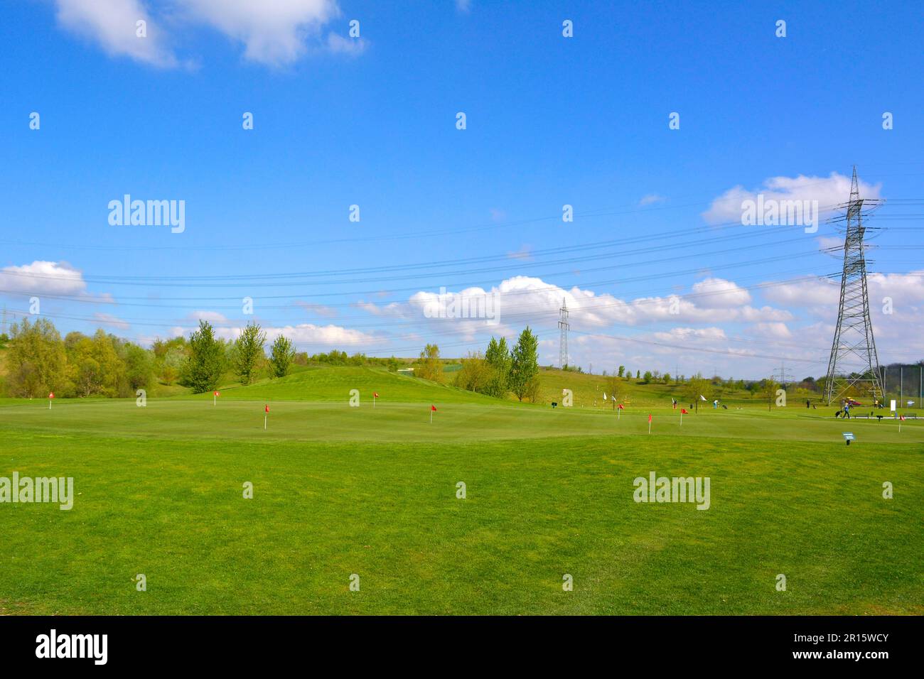 Golf course overhead hi-res stock photography and images - Alamy