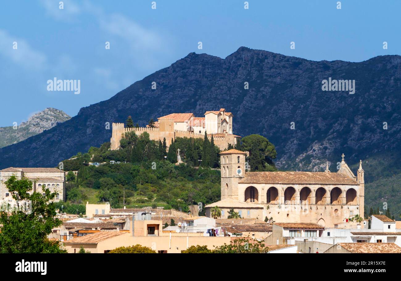 Transfiguracio del senyor parish church in arta hi-res stock ...