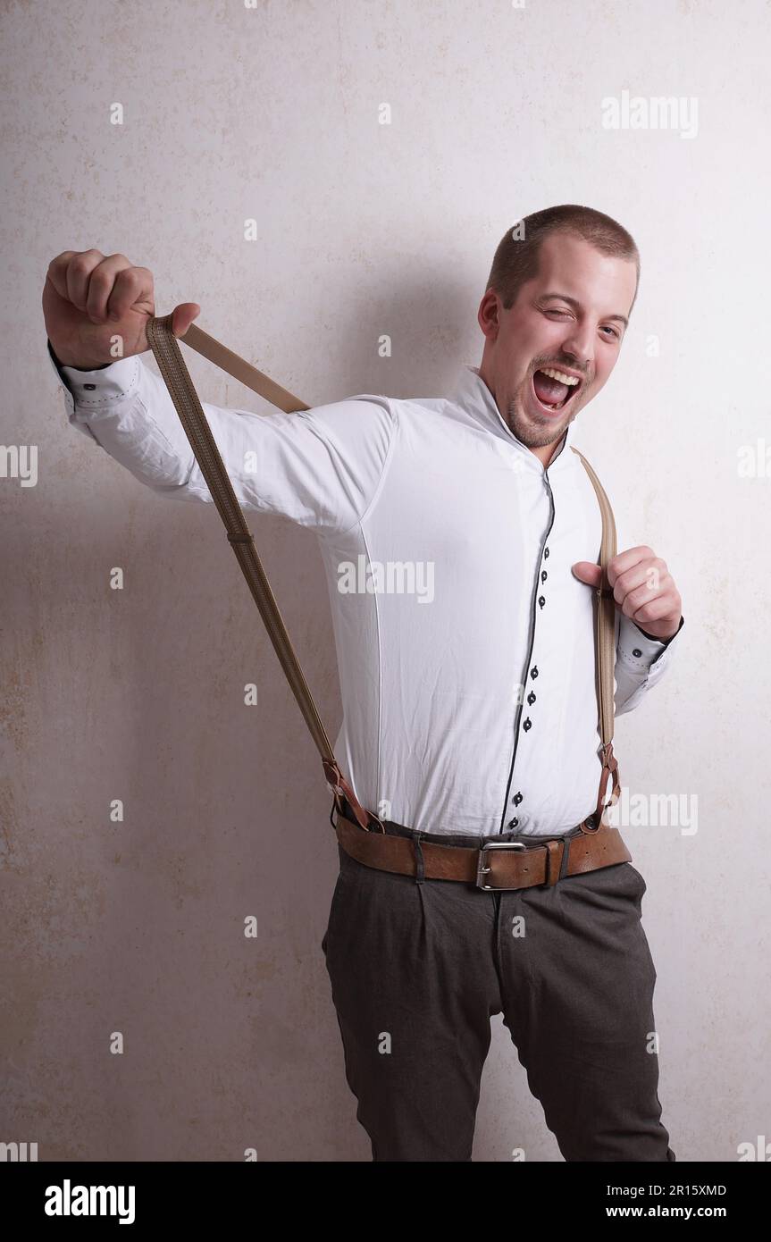 Funny guy having fun hi-res stock photography and images - Alamy