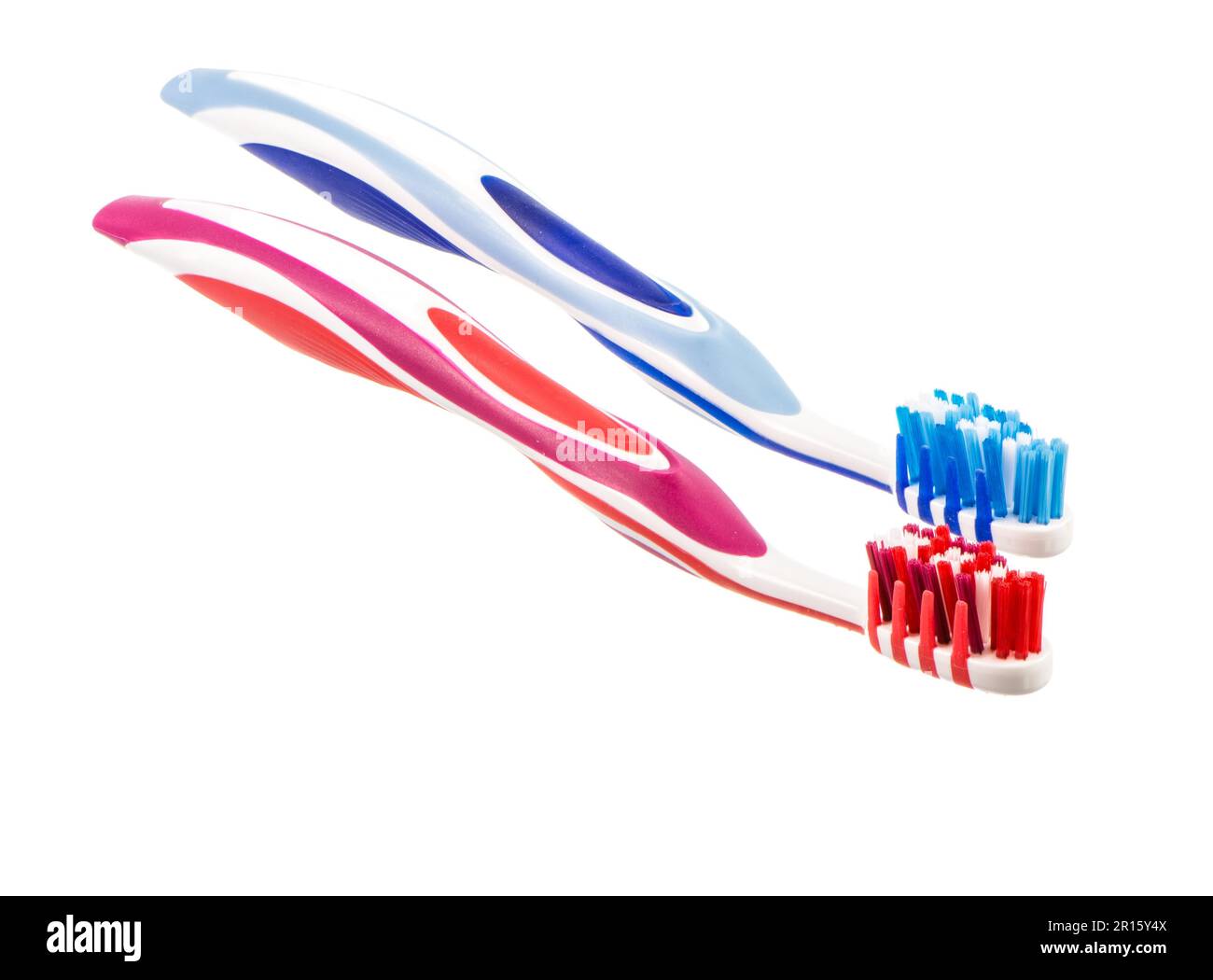 Two new unuesed isolated toothbrushs Stock Photo - Alamy