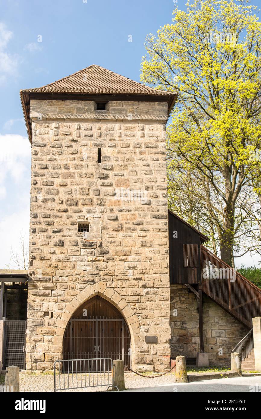 Tower in Forchheim (Franconia) (Germany), Forchheim, Bayern ...