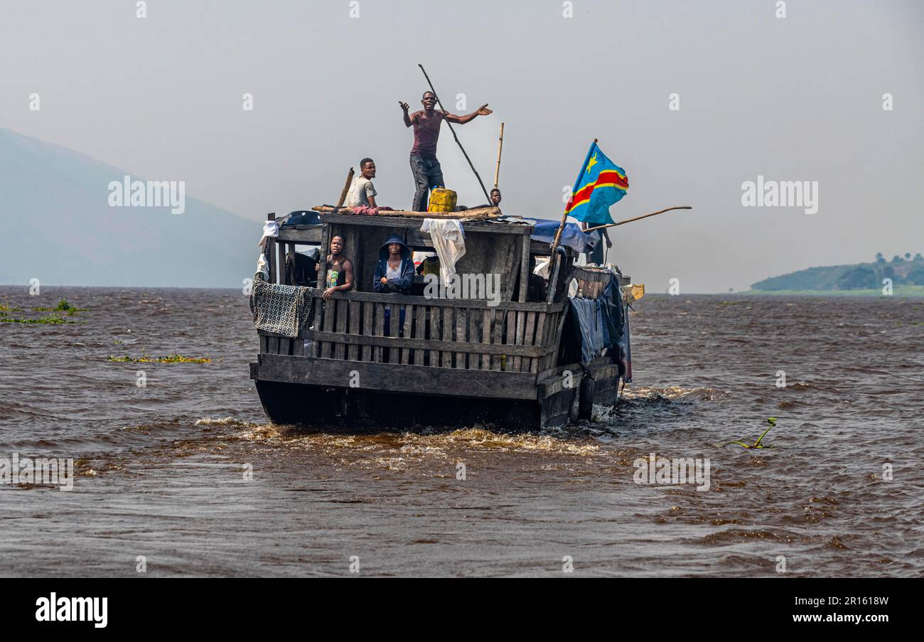 Congo river boat hi-res stock photography and images - Alamy