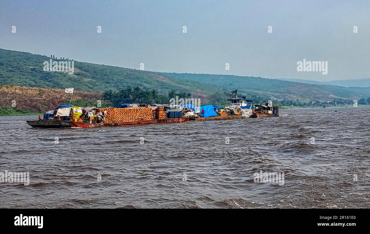 Congo river, DR Congo Stock Photo - Alamy