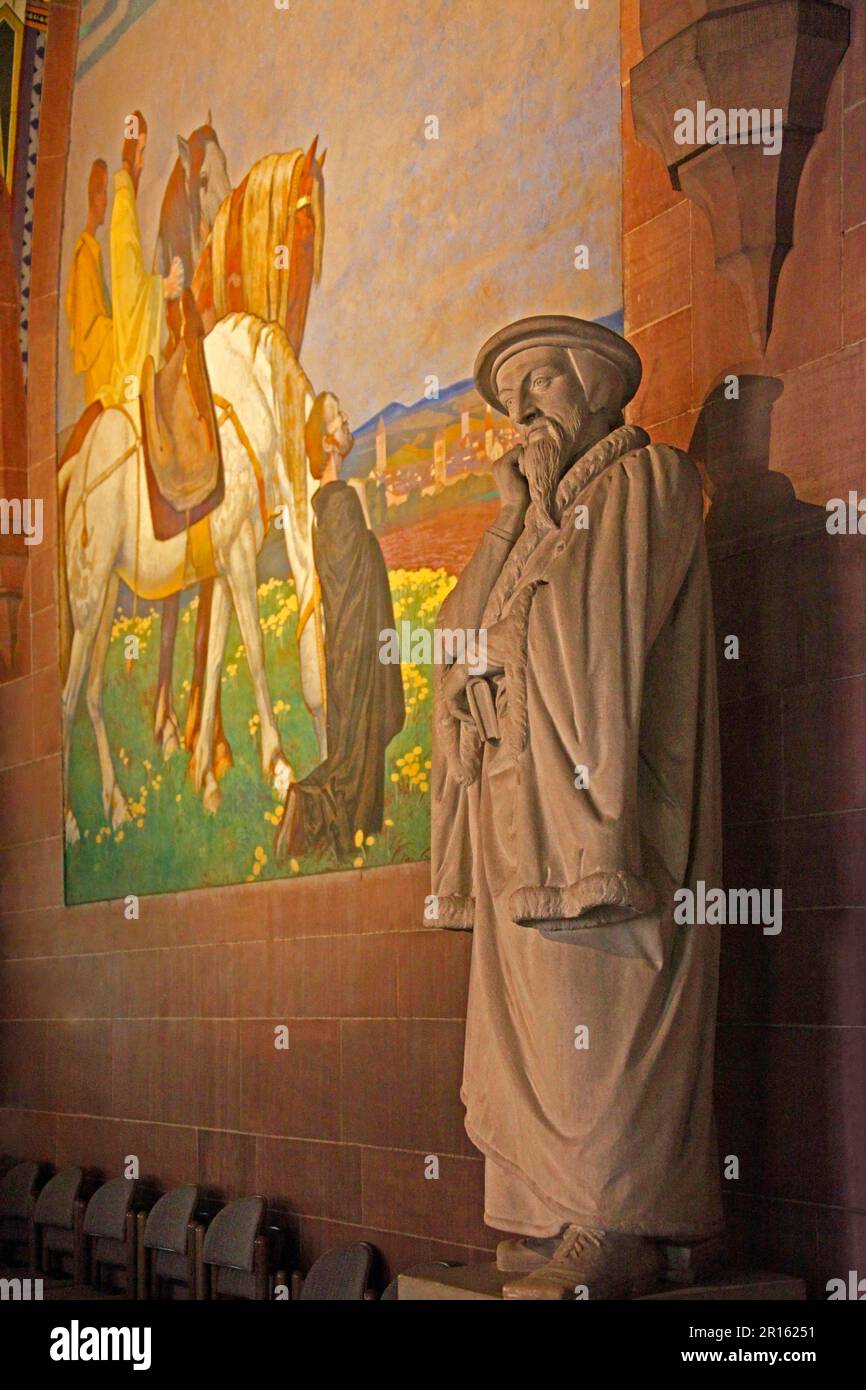 Statue of calvin hi-res stock photography and images - Alamy