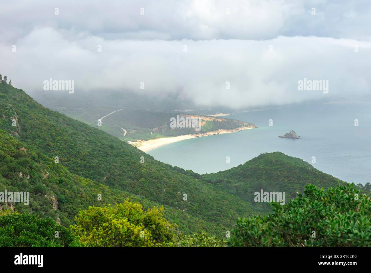 Serra da Arrabida, Setubal Peninsula, Lisbon Coast, Portugal Stock ...
