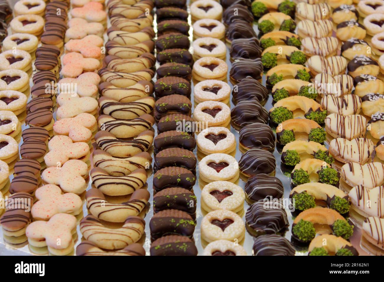 Tea biscuits, Cookie, Biscuits, Confectioner, Pastry shop Stock Photo ...