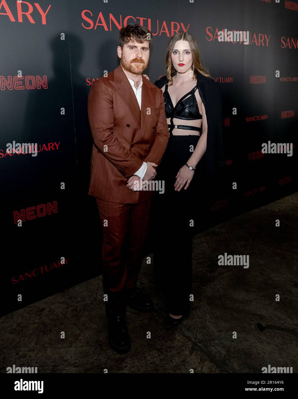 New York, USA. 11th May, 2023. Alex Clavering and Elizabeth Bellotti ...