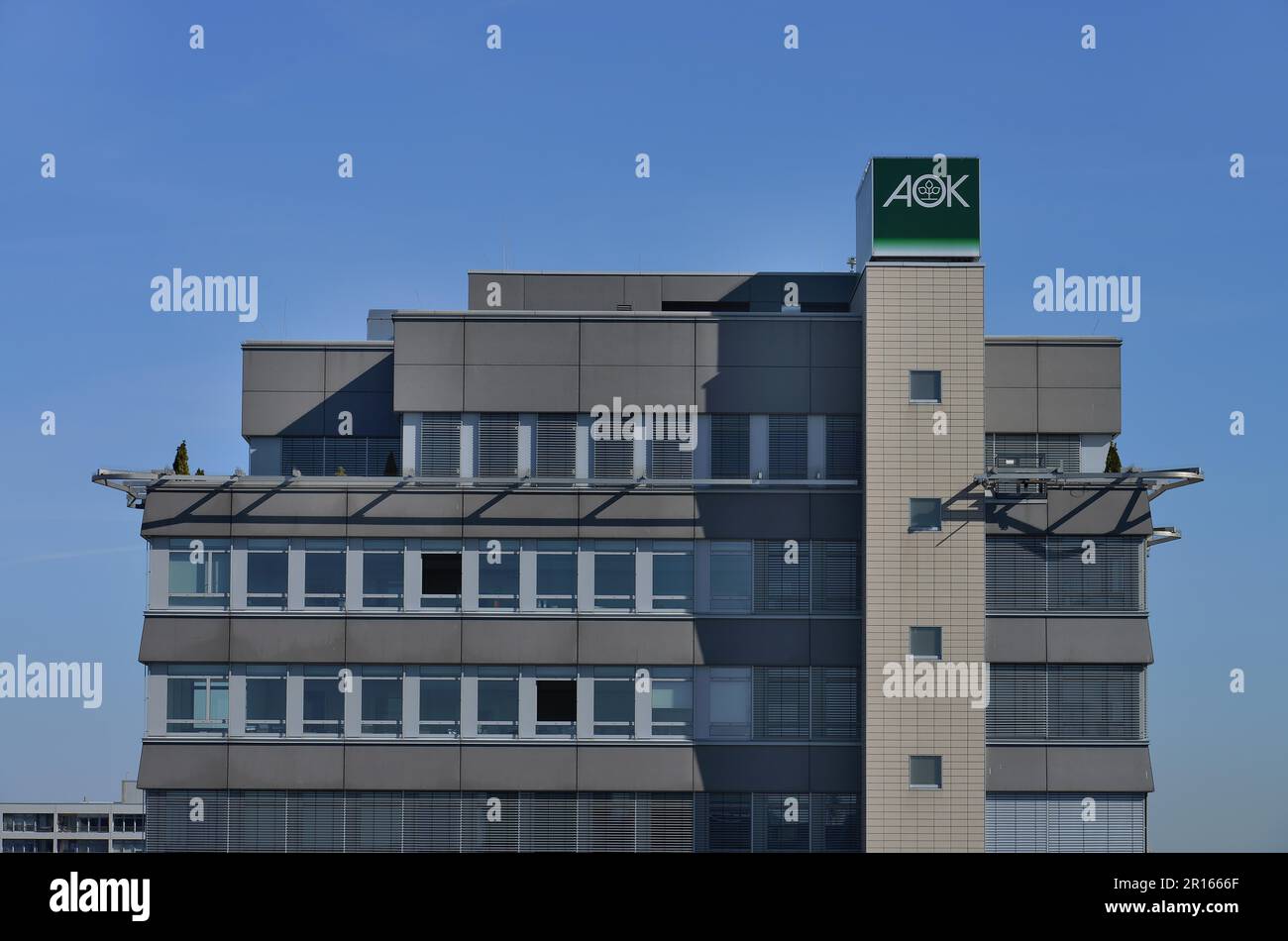 Aok logo hi-res stock photography and images - Alamy