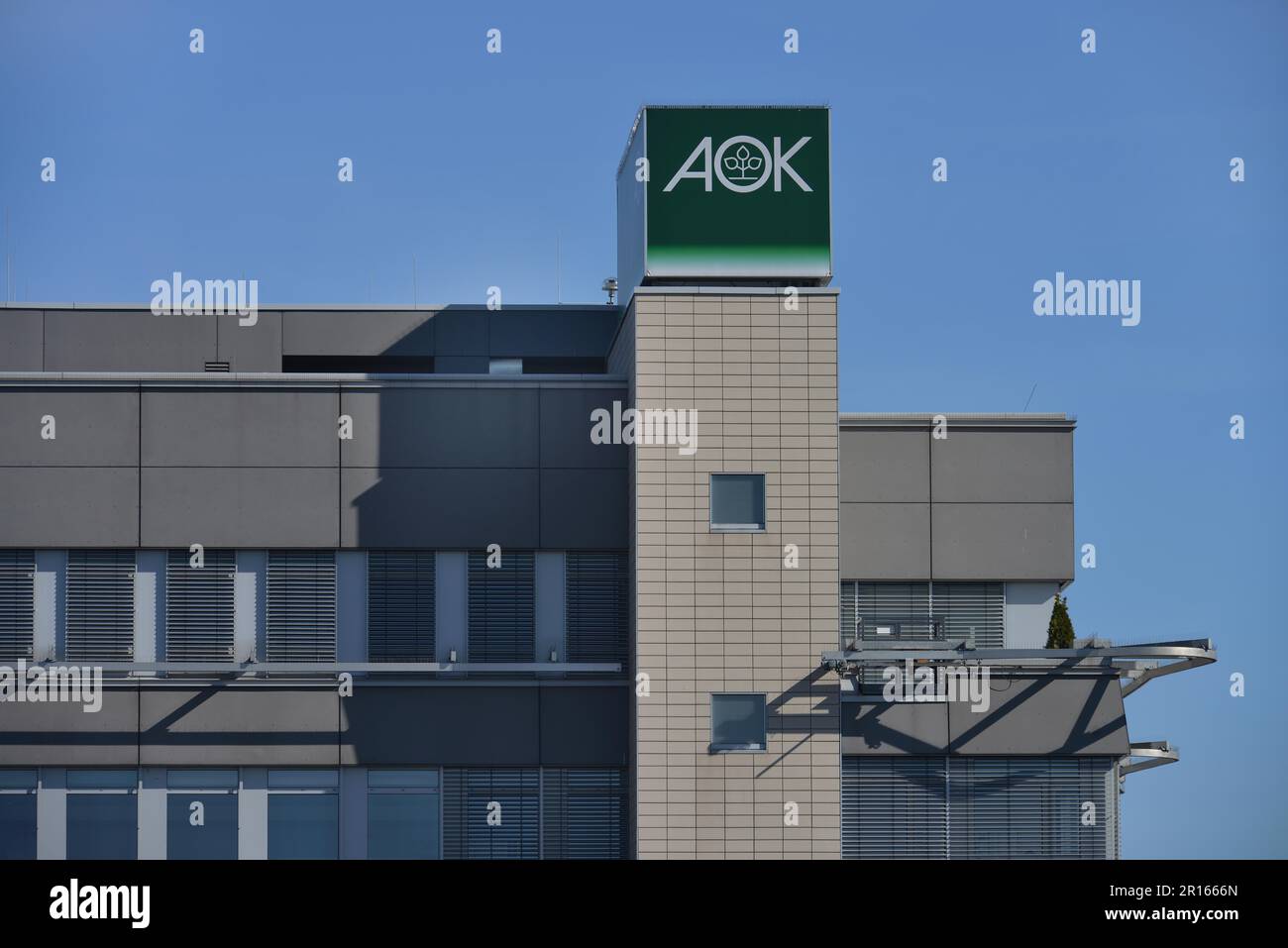 Aok logo hi-res stock photography and images - Alamy