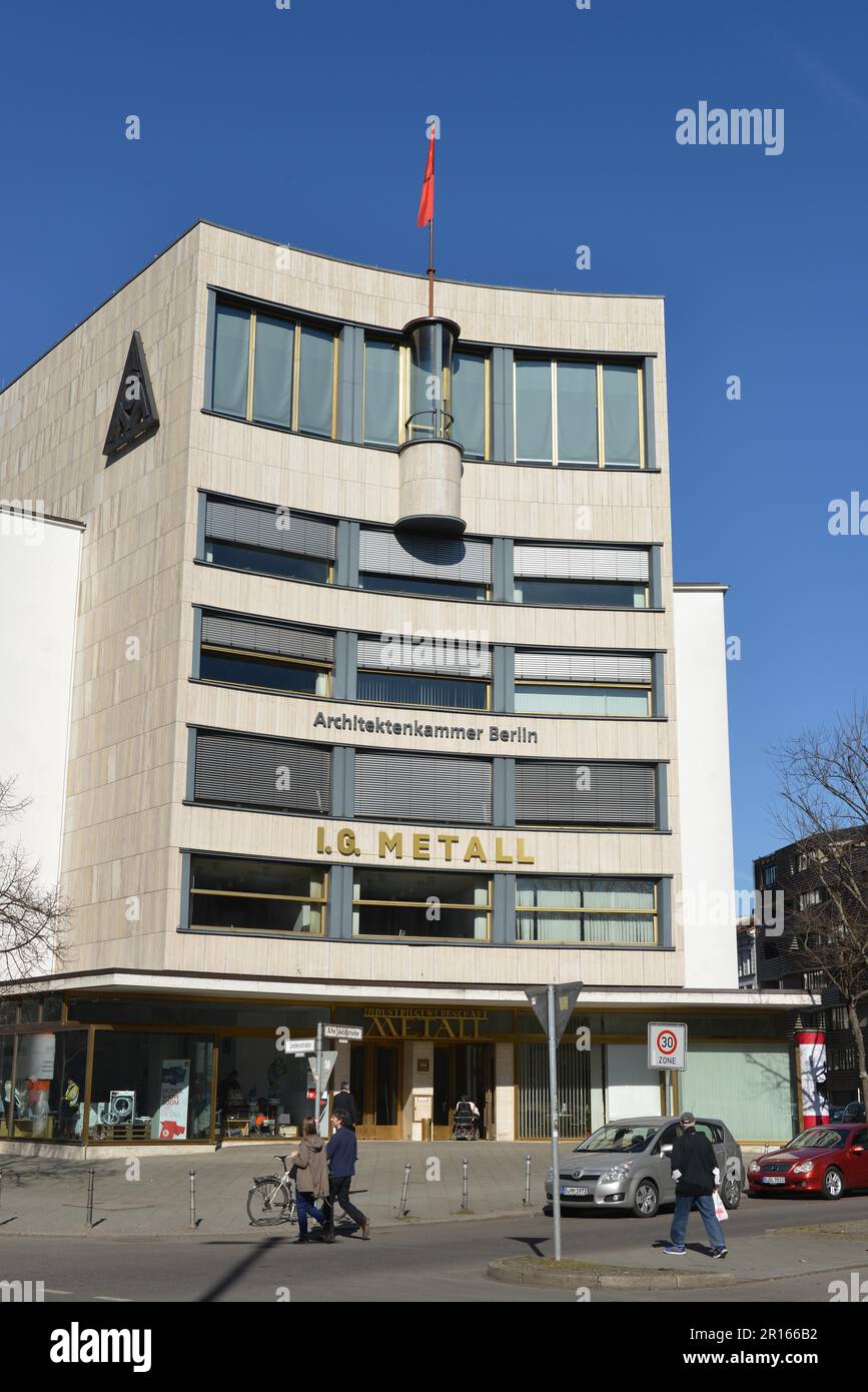 Berlin Chamber of Architects, I.G. Metall, Alte Jakobstrasse, Kreuzberg ...