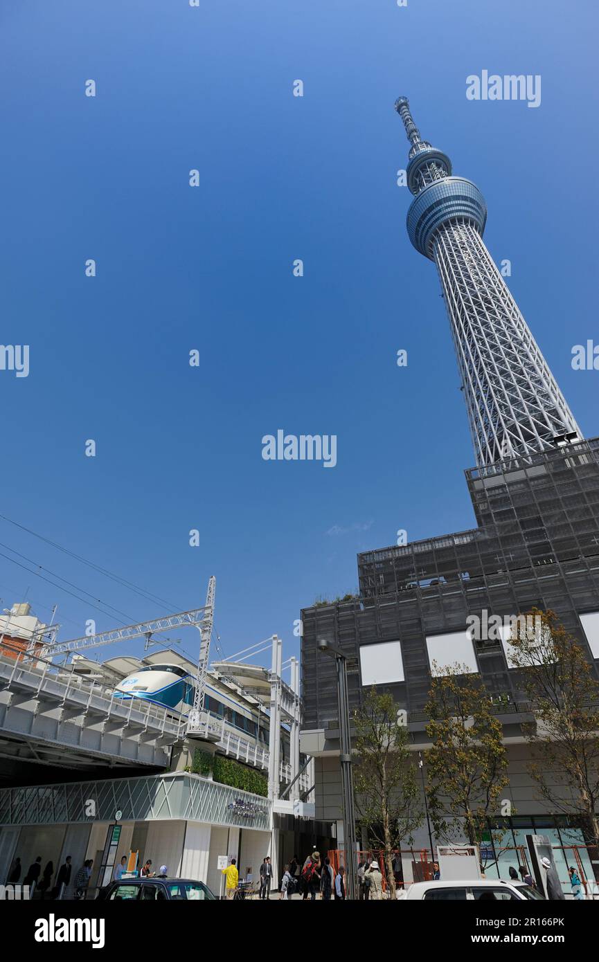 Tokyo Sky Tree Station Stock Photo - Alamy